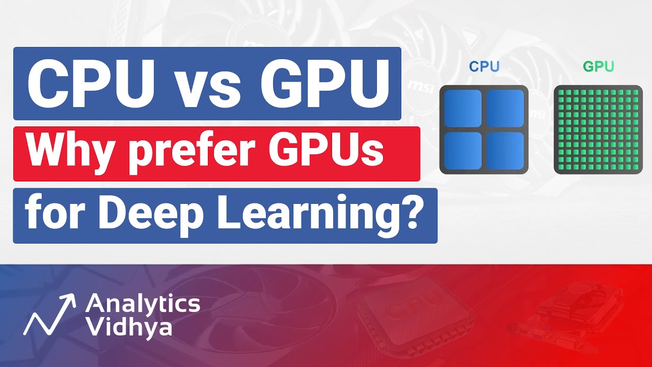 CPU vs GPU: Why GPUs are more suited for Deep Learning? #deeplearning #gpu #cpu