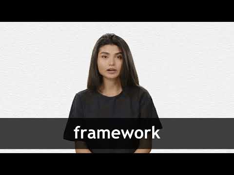How to pronounce FRAMEWORK in American English