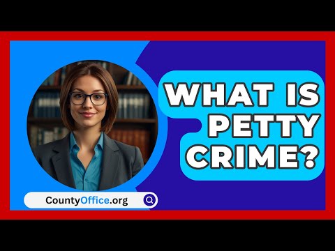 What Is Petty Crime? - CountyOffice.org