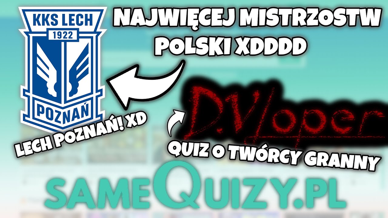Rozwiązuje Swoje Stare Quizy na SameQuizyPL