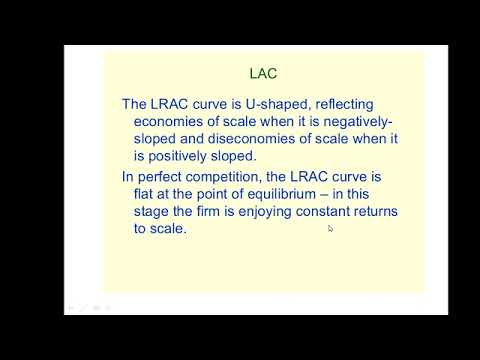 Modern theory of cost Part 1