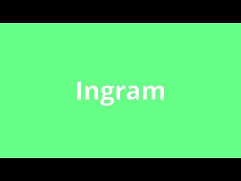 what is the meaning of Ingram.