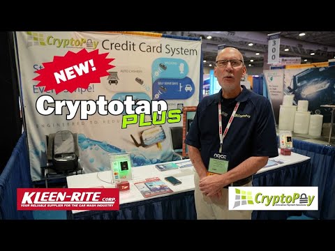 CryptoTap Plus Cashless Tap and Pay Unit from CryptoPay