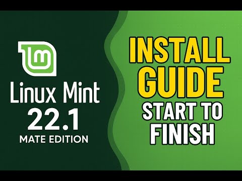 How to Install Linux Mint 22.1 Mate Edition from Start to Finish + Basic Configurations [2025]