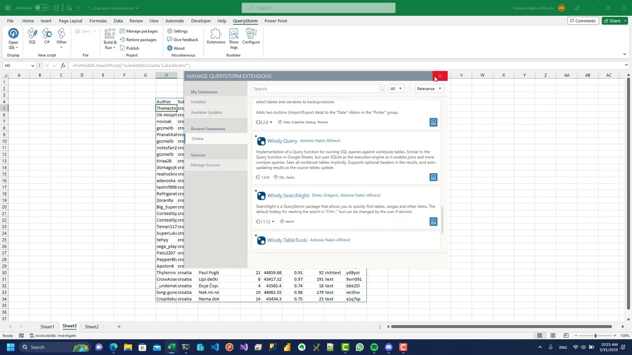QueryStorm overview in exactly 3 minutes