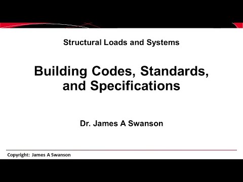 Building Codes, Standards, and Specifications