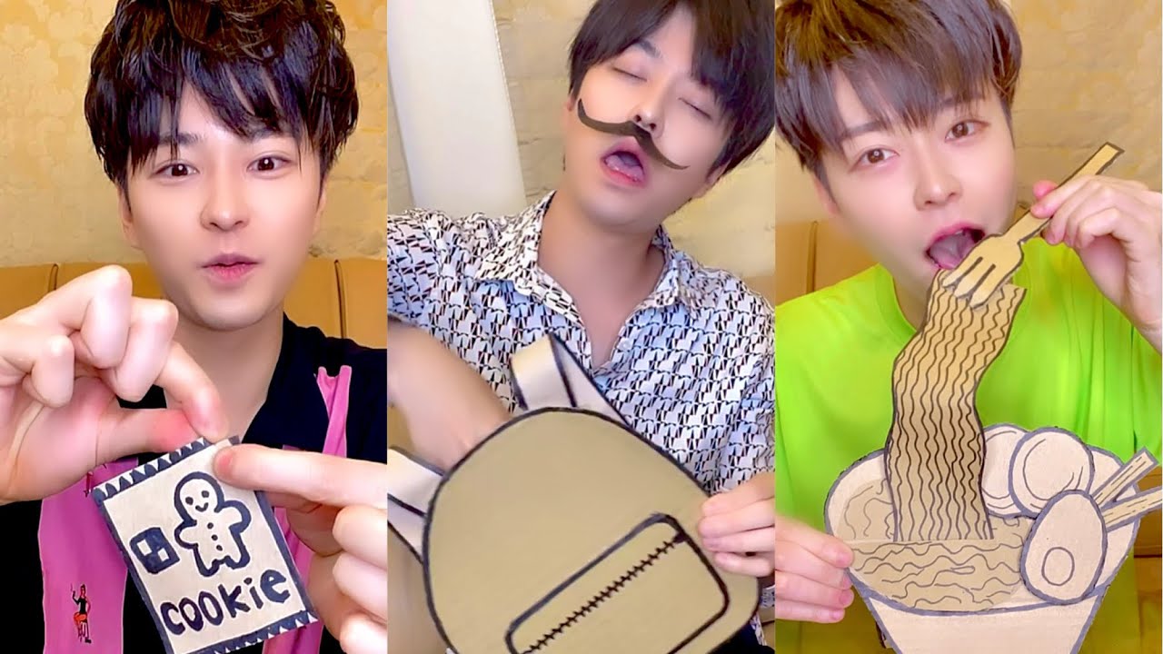 CARDBOARD FOODS BEST SHORTS COMPILATION！【ASMR】