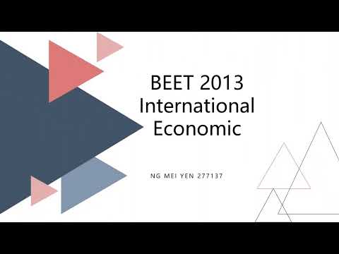 INTERNATIONAL ECONOMICS_ Chapter 2 Modern Trade Theory PRESENTATION