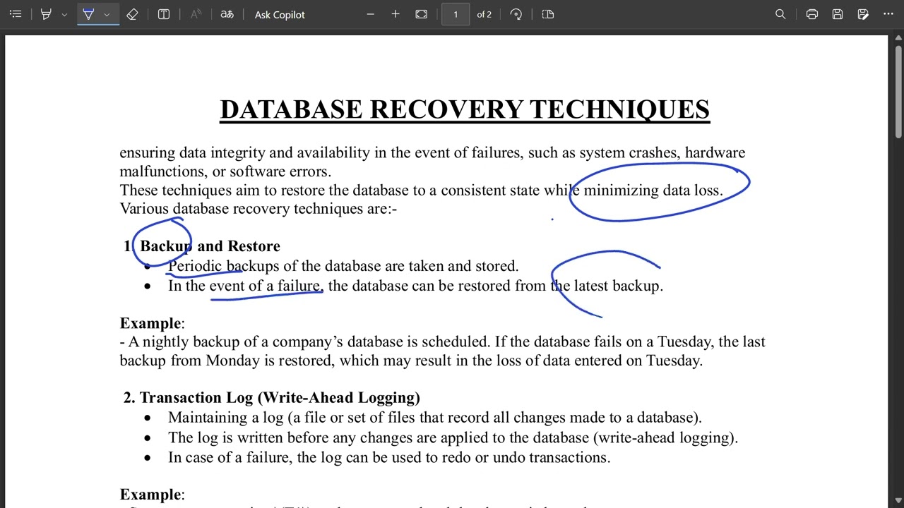 Understanding Database Recovery Techniques: A Comprehensive Guide | Galaxy.ai