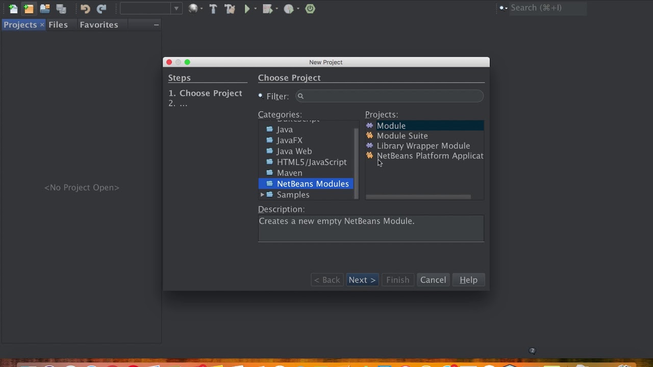 Part 1: Hello Apache NetBeans Platform