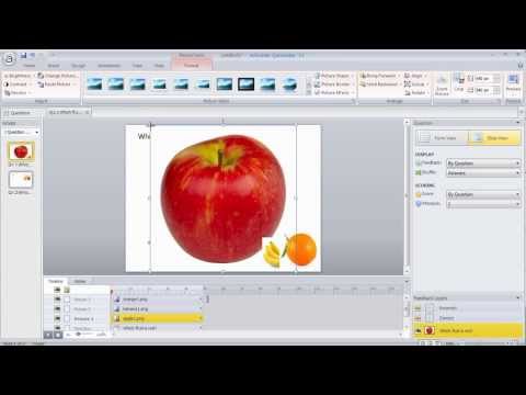 Customizing quiz questions with Articulate Quizmaker ’13