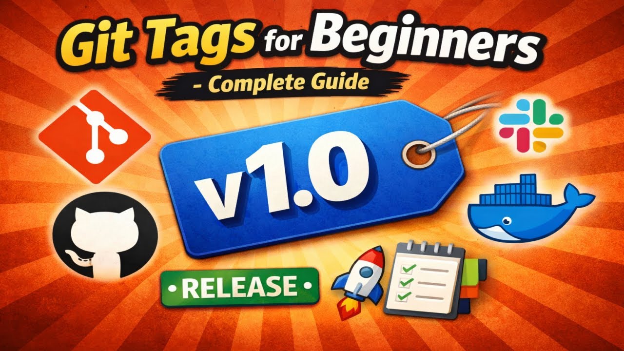Git Tags for Beginners (mark release versions) - Complete Guide