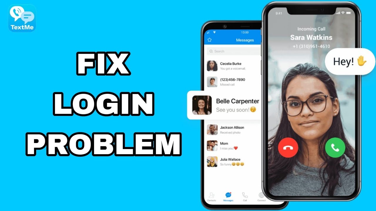 How To Fix And Solve Login Problem On Text Me App | Final Solution