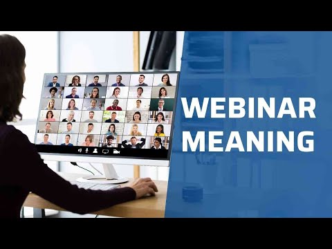 Webinar Meaning in Hindi | Webinar vs Seminar | Meaning of Seminar in Hindi | Meaning of Conference