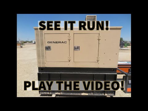 Generac 94A03973 S Diesel Powered 30KW Generator FOR SALE AT AUCTION