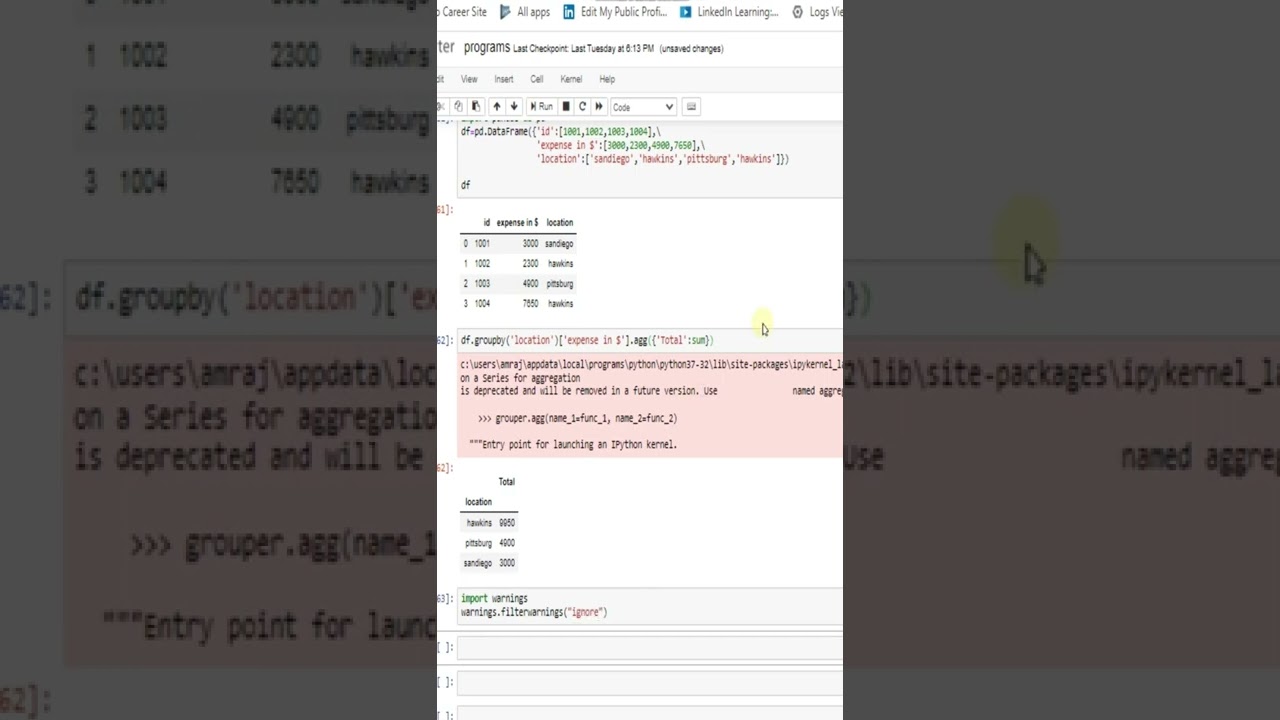 Python Trick No. 21 - Remove warnings in Code