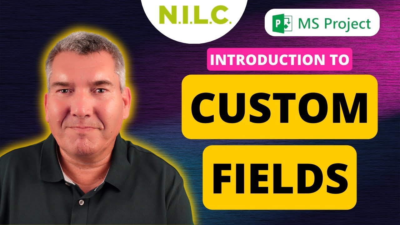 HOW TO create and insert CUSTOM FIELDS in Microsoft Project with Examples (Beginners Tutorial)