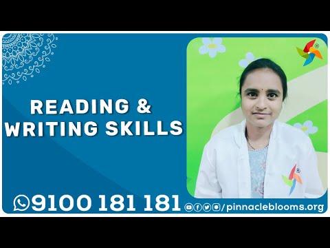 #skils - Reading & Writing Skills | Pinnacle Blooms Network - #1 Autism Therapy Centres Network