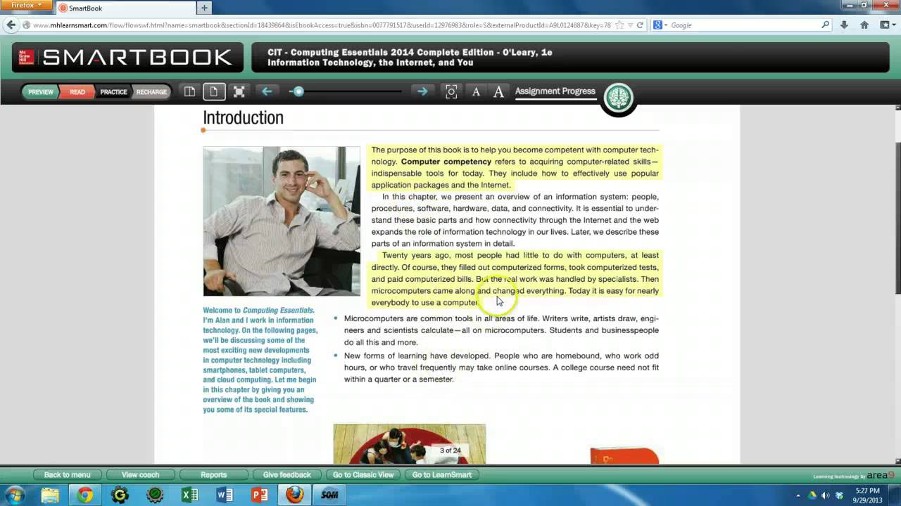 CS-120 Getting Started with Connect & Smartbook