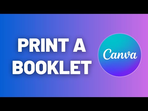 How to Print a Booklet in Canva (Step-by-Step Tutorial)