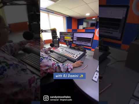 BTS of my interview with RJ Damini of Radio City FM | World Tourism Day| Sandy's Travel Tales