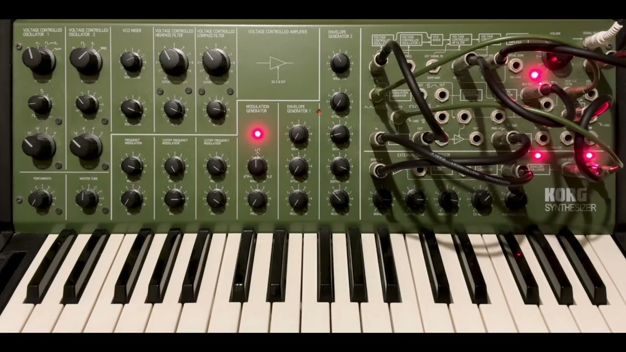 Korg MS-20 | Nov 12 '25 Self-Playing Patch
