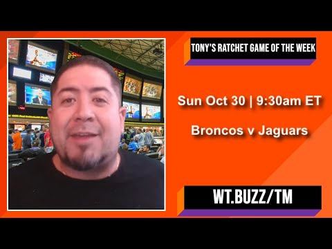 NFL Week 8 Picks Predictions & Odds | Jaguars vs Broncos Betting Preview | NFL Ratchet Free Play