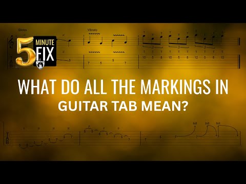 What Do All the Markings in Guitar Tab Mean? – 5-Minute Fix