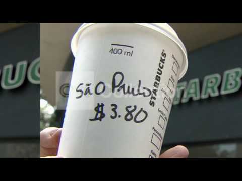 THE PRICE OF STARBUCKS AROUND THE WORLD