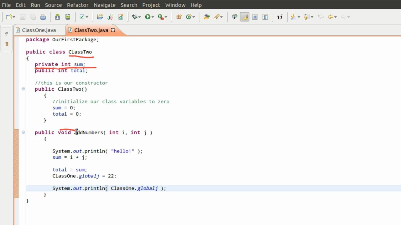016 - Global Variables - Java