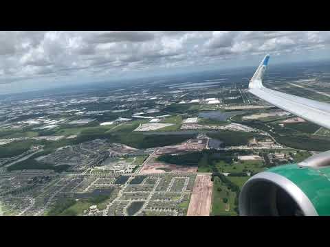 Frontier Flight 1042 Airbus A321 Takeoff From Orlando International Airport (KMCO)