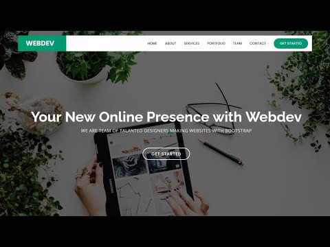 How To Make a Website Using HTML CSS and Bootstrap Step By Step Website Tutorial