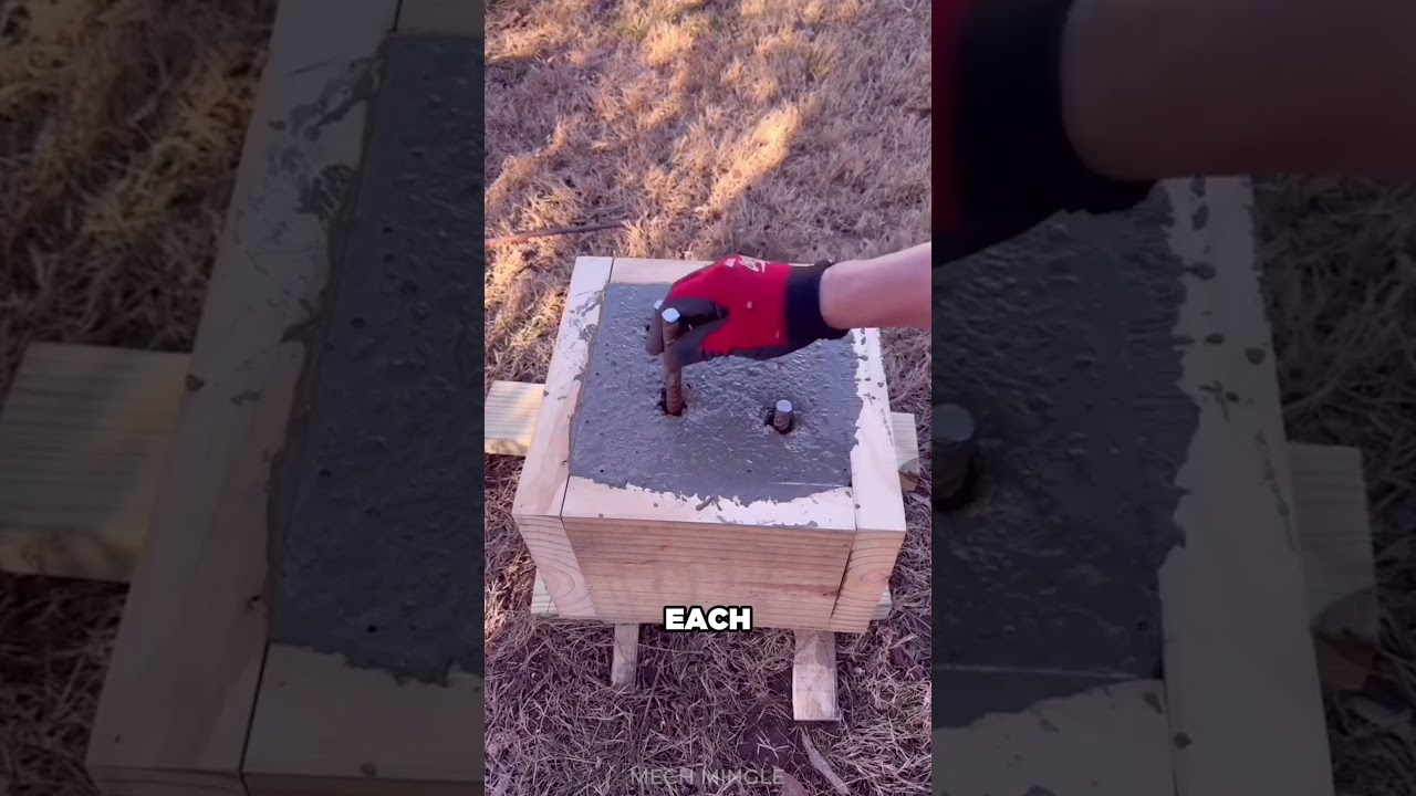 A Brilliant DIY for a Sturdy Pergola Base