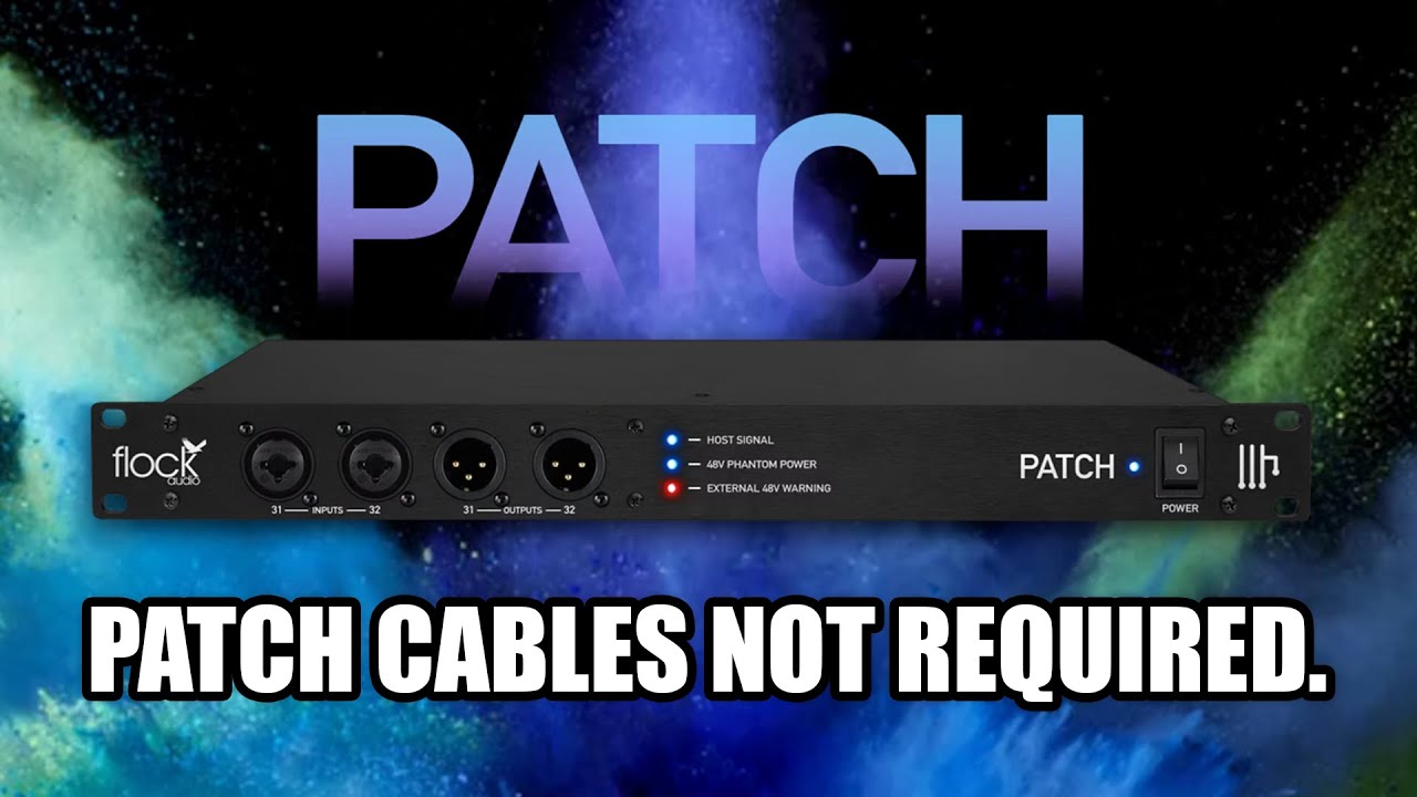 Flock Patchbays // Analog Patchbays with Digital Control! (NAMM 2025)