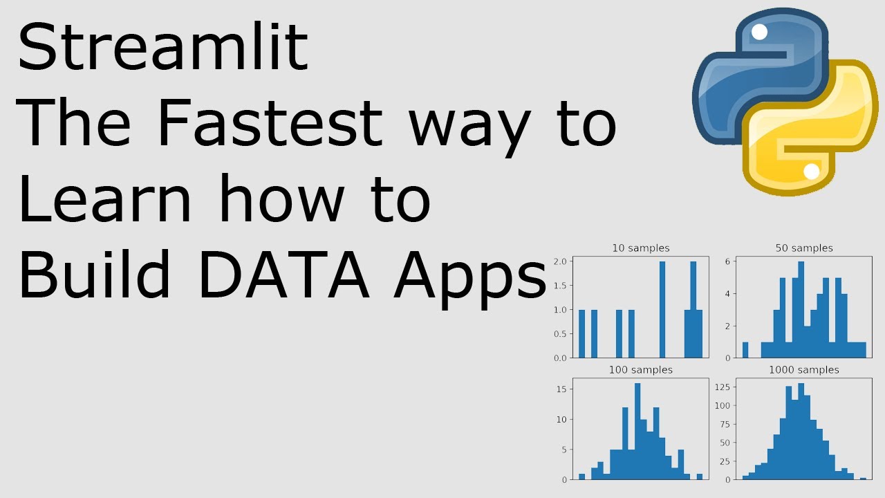 Build a data science web app with streamlit and python | Very Easy