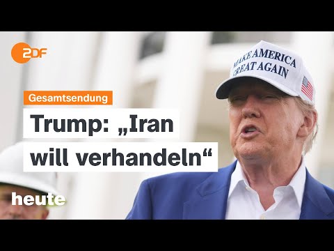 heute 19:00 Uhr vom 18.06.2025 Trump provoziert Iran, Kommunen ohne Geld, Spahn unter Druck
