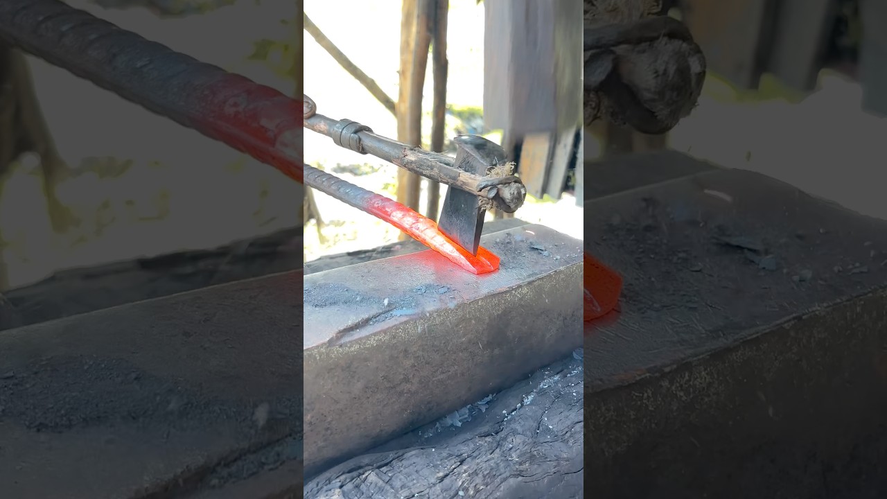 The process of making crowbars #wood #satisfying #crowbar #yt