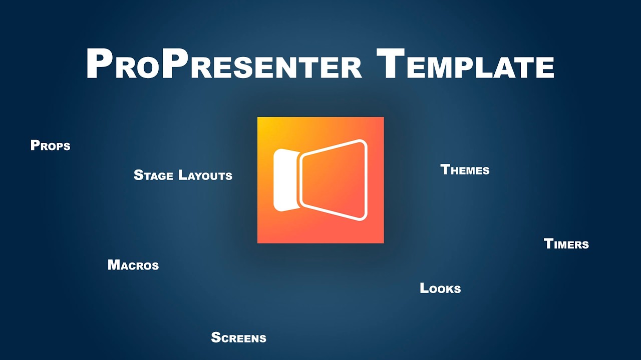 Introducing the ProPresenter Quick Start Template by Crazy Amazing Designs