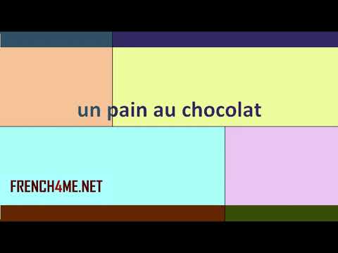 French For Beginners I How to pronounce I un pain au chocolat
