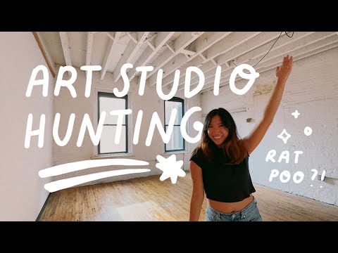 Finding the Perfect Art Studio ✨ Studio Hunting