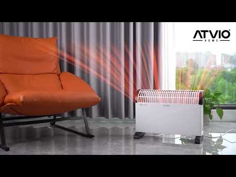 Calefactor Atvio Home de Convección 38.5cm de Alto 1500W || Bodega ...