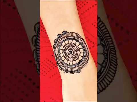 2025 new year mehndi design art #mehndi #newyear #shorts