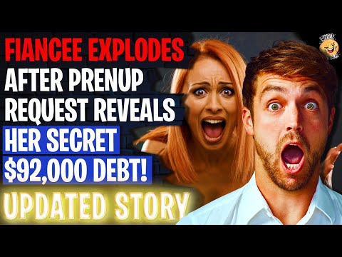 Fiancée EXPLODES After Prenup Request Reveals Her SECRET $92K Debt! | Reading Reddit Stories