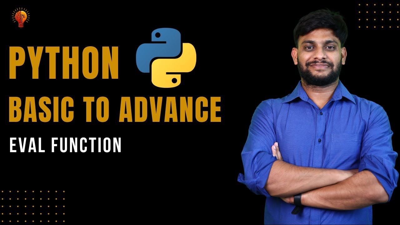 Eval function |  Python Beginner to Advance | Python Tutorial