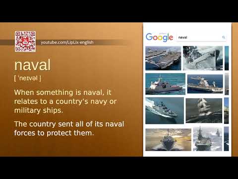 Naval : C2 level english vocabulary lesson, www.LipLix.com