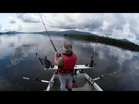 Lomond pike downrigger tomic lure