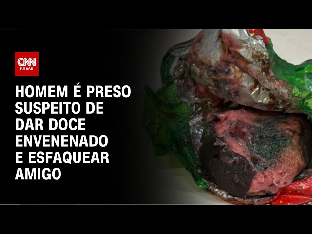 Bombom envenenado: homem é preso no RJ por esfaquear amigo após ele ...