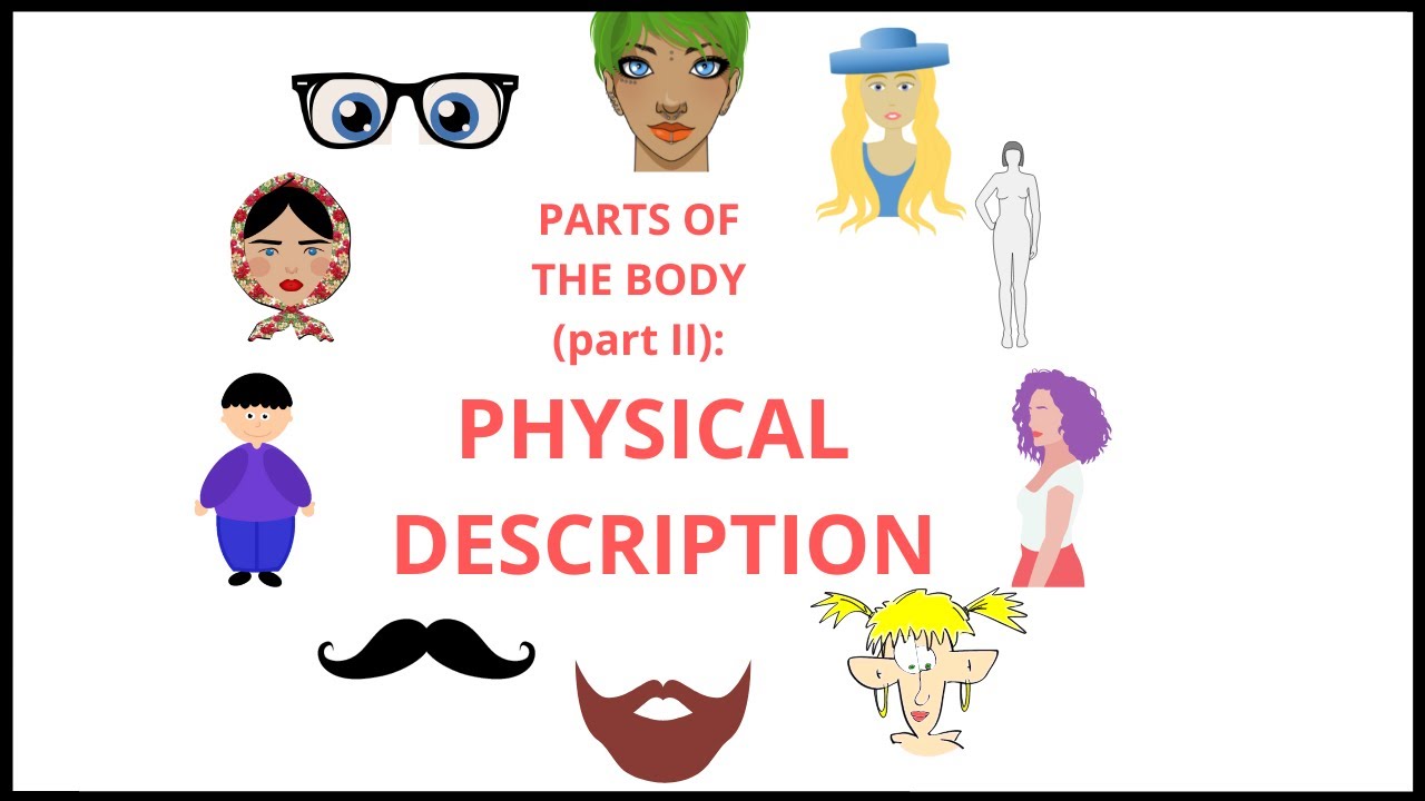 PHYSICAL DESCRIPTION using HAVE GOT and TO BE- Parts of the body (part II)