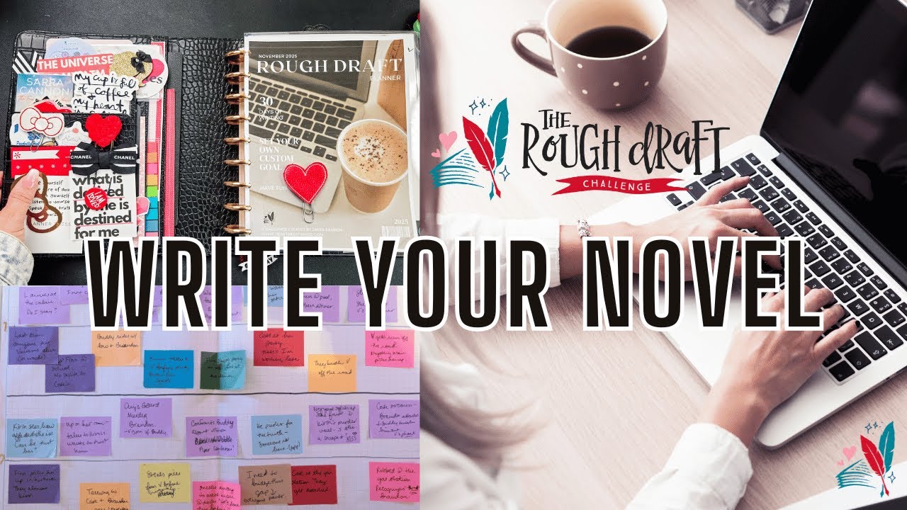 Write A Novel In 30 Days 📝💻 JOIN THE ROUGH DRAFT CHALLENGE