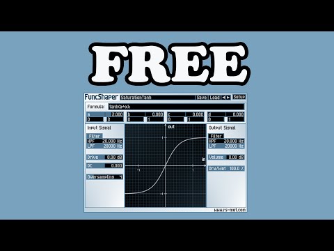 FREE FuncShaper by rs-met.